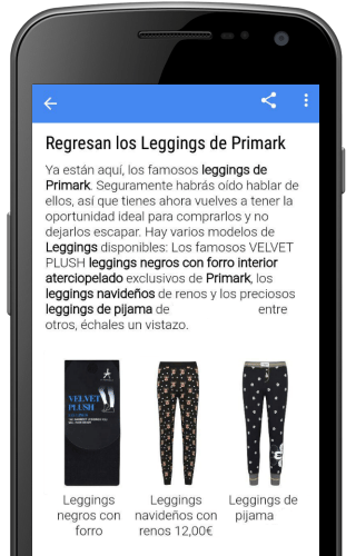 Descárgate la nueva APP de Primark Catálogo